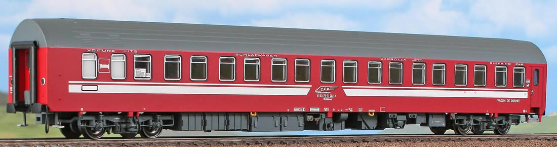ACME AF20050 - Sleeping Car Type T2S of the CFR, red livery