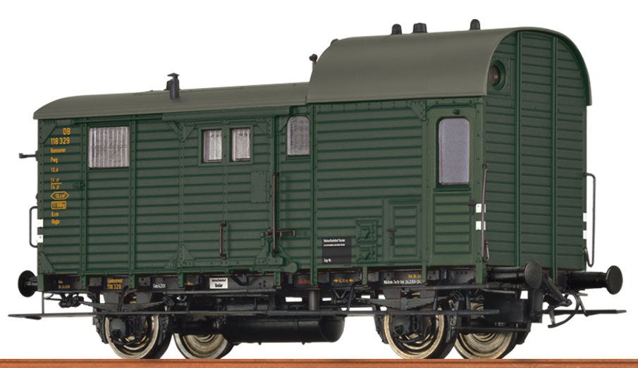 Brawa 49415 - German Caboose PWG 14 of the DB