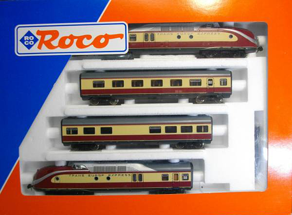 Consignment 43011 - Roco 43011 German Trans Europ Express Vt 115 Rail ...