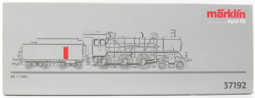 Consignment 37192 - Marklin 37192 DRG Class 17 Express Steam Locomotive