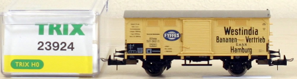 Consignment 23924 - Trix 23924 Westindia Box Car