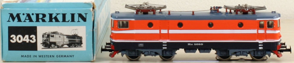 Consignment 3043 - Marklin 3043 Rc 1010 Electric Locomotive