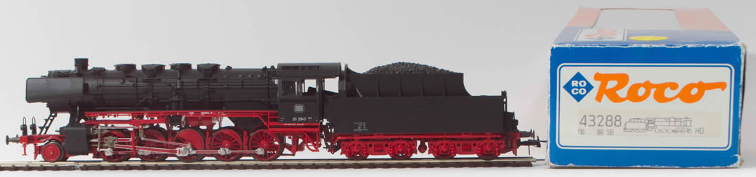 Consignment 43288 - Roco 43288 German Steam Locomotive BR 50 of the DB