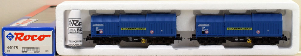 Consignment 44076 - Roco 44076 Telescoping Cover Cars