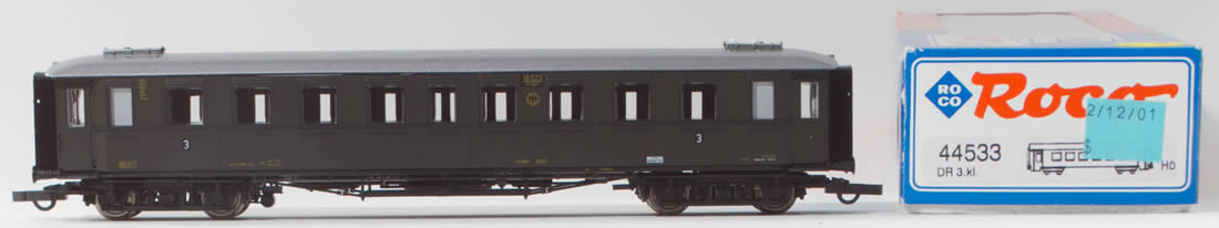 Consignment 44533 - Roco 44533 German 4 Axle 3rd Class Passenger Car of ...