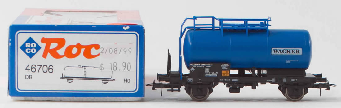 Consignment 46706 - Roco Tank Car WACKER