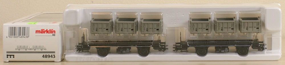 Consignment 48943 - Marklin 48943 Container Cars