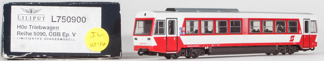 Consignment 750900 - Liliput 750900 Austrian Railcar Reihe 5090 of the OBB
