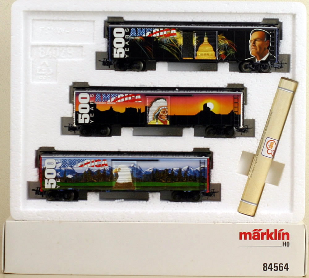 Consignment 84564 - Marklin 84564 "500 Years of America" Special Car Set