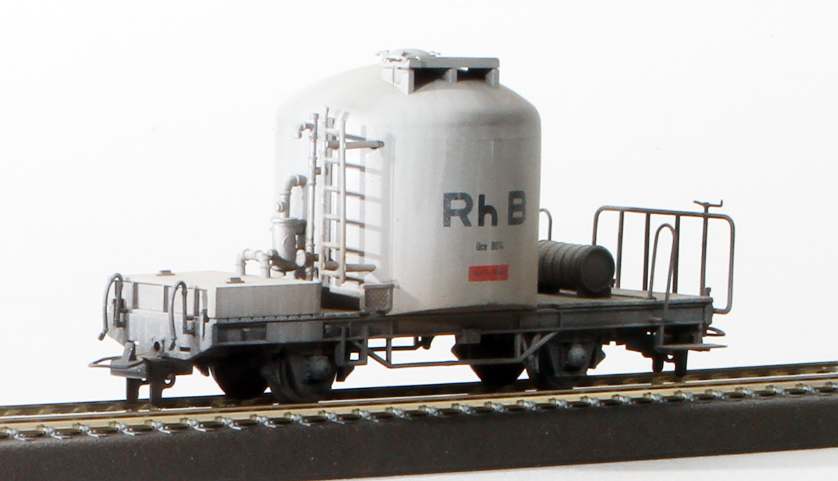 Consignment BE2259 - Bemo Swiss Professionally Weathered Silo Tank Car ...
