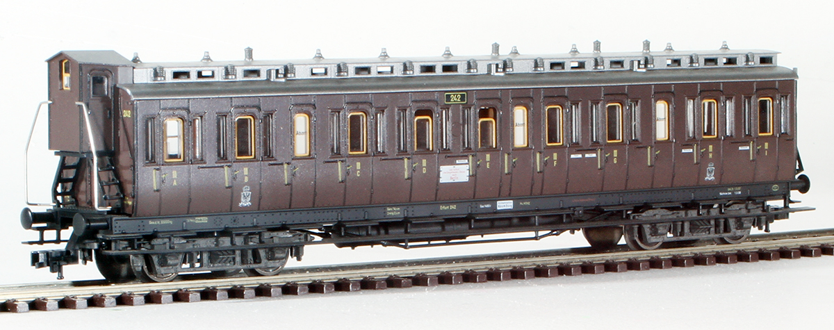 Consignment FL5802 - German Passenger Coach of the KPEV