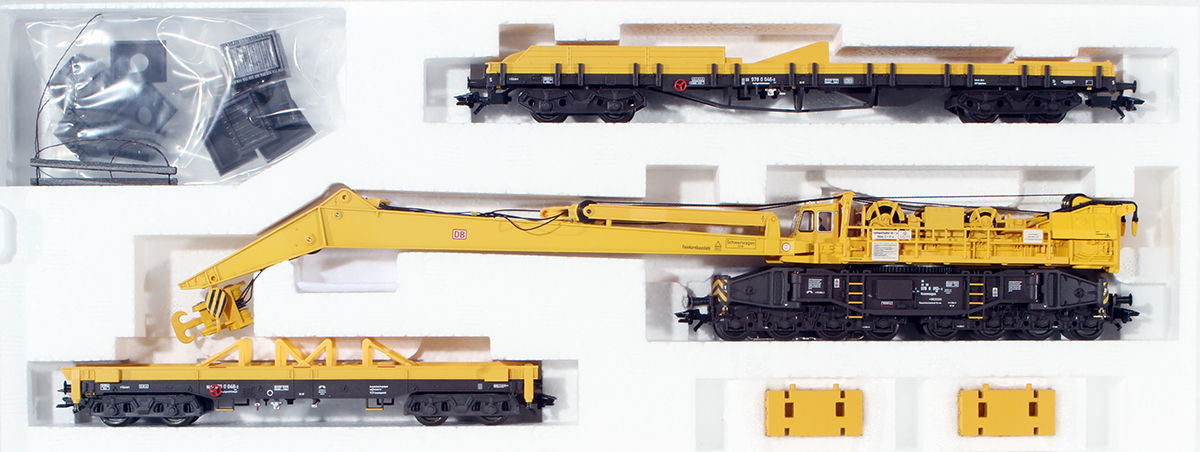 Consignment MA49954 - Marklin Type 100 Crane Car with Boom Tender Car ...