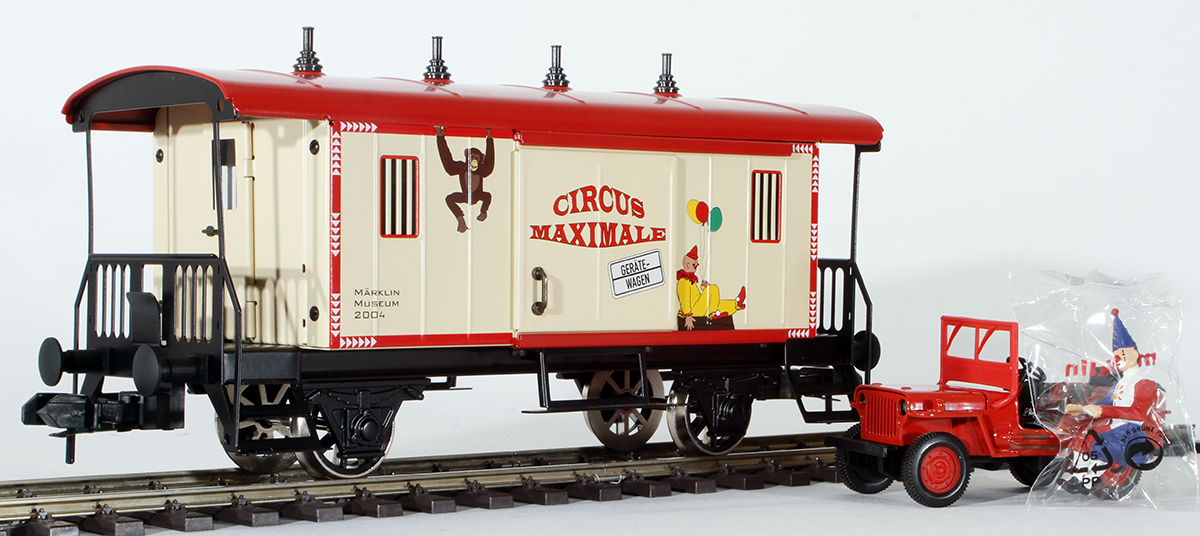 Consignment MA54853 - Marklin Museum 2004 Circus Equipment Car with ...