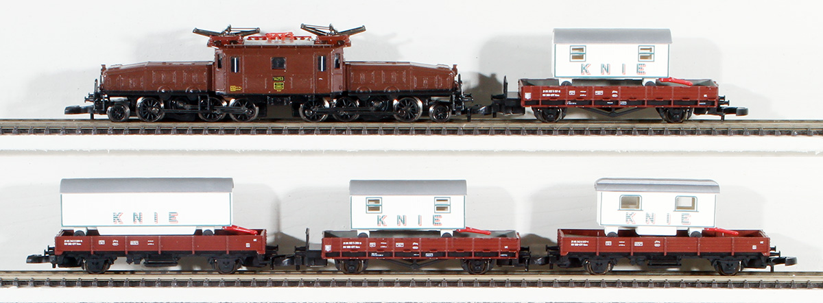 Consignment MA81433 - Marklin Swiss 5-Piece Circus Train Set of the SBB ...