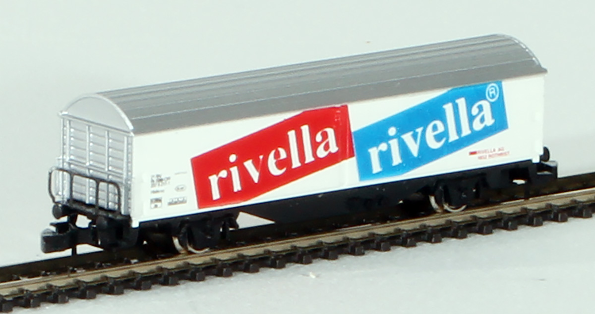 Consignment MA88657 - Marklin Swiss "Rivella" Boxcar of the SBB