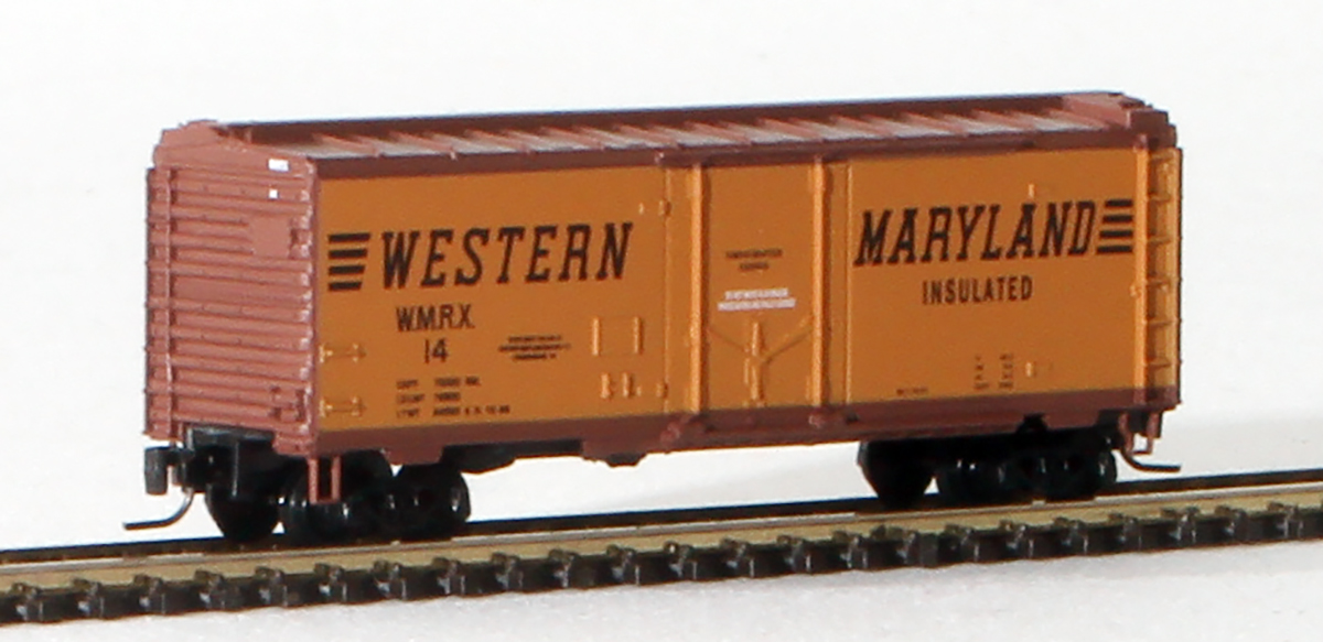 Consignment MT50200211 - Micro-Trains American 40' Standard Box Car, Plug Door, of the Western ...