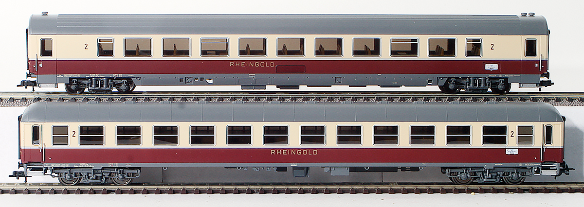 Consignment PI73028 - Piko German Rheingold II Passenger Car Set