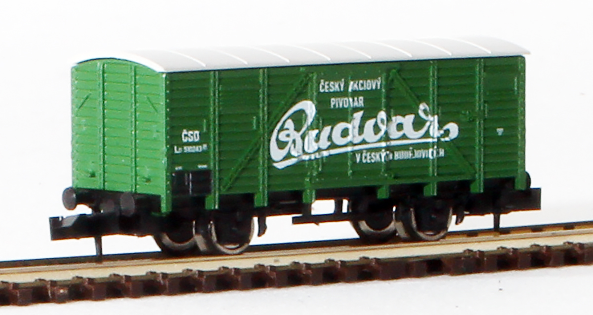 Consignment RO25935 - Roco Czech "Budvar" Beer Car of the CSD