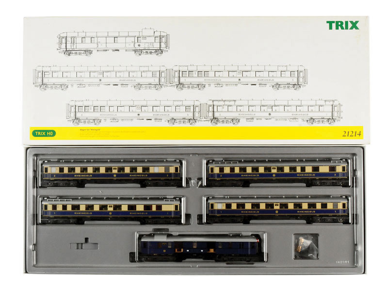 Consignment T21214 - Trix 21214 Rheingold Passenger Car Set