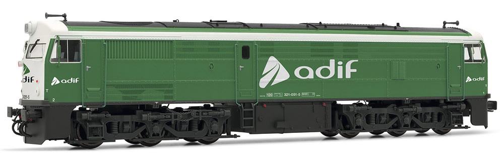 Electrotren E3116S - Spanish Diesel Locomotive 321.051 ADIF of the ...