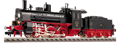 Fleischmann 4124 - Tender loco of the DRG, class 53.3 with tender 3T12 (pr)