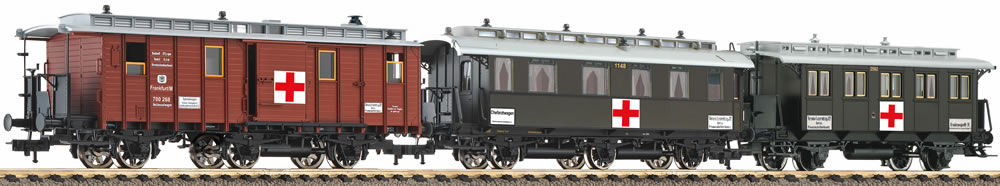 Fleischmann 581110 - Red Cross Train Part 1
