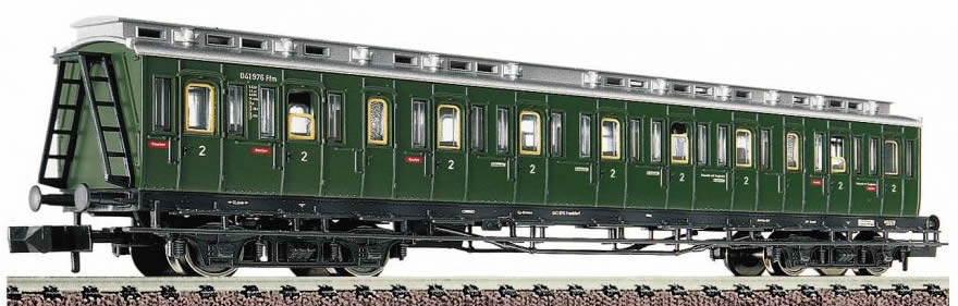Fleischmann 8044 - Compartment coach 2nd class, type B4tr (C4trpr04) of ...