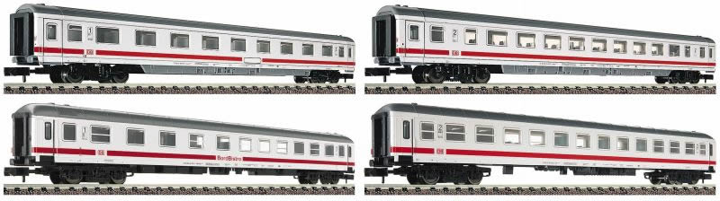 Fleischmann 861101 - Extension set to the IC/EC Startset (in 4 parts).