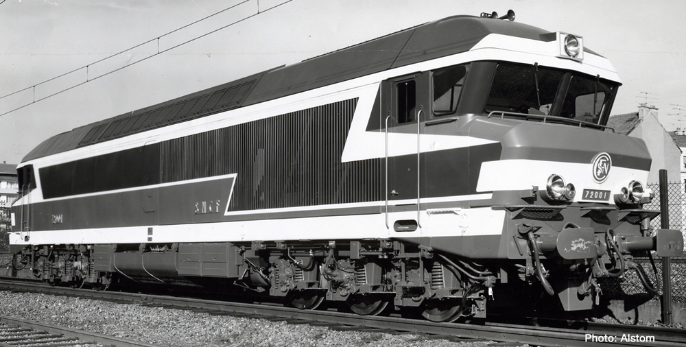 Jouef 2173 - Diesel Locomotive CC 72000, original version, SNCF