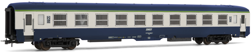 Jouef 4069 - SNCF, DEV AO 2nd class couchette car.