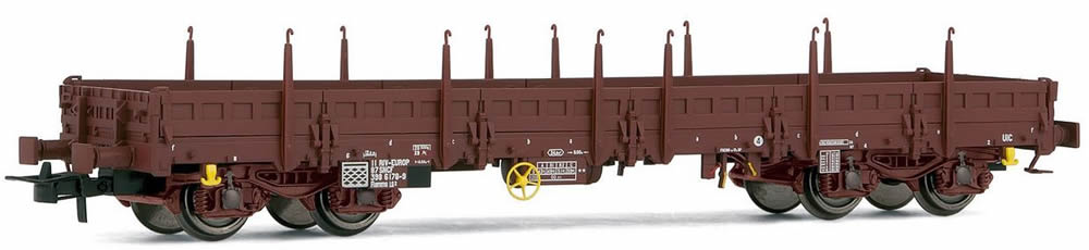 Jouef 6057 - SNCF, Flat wagon Remms with bogies