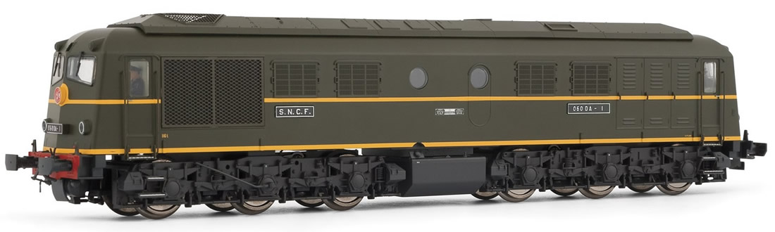 Jouef HJ2353S - French Diesel Locomotive 060 DA of the SNCF (DCC Sound ...