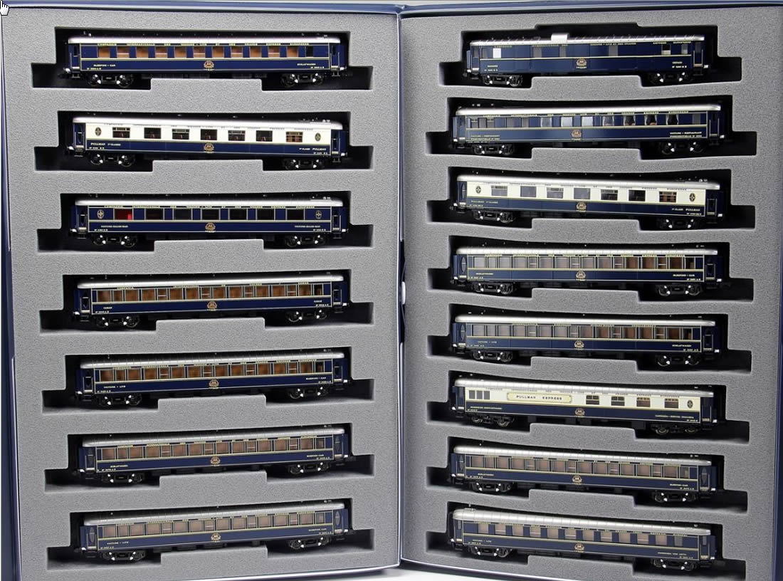 Kato HobbyTrain Lemke K23215 - 15pc Orient Express Standard Passenger ...