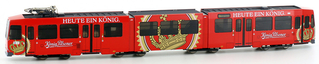 Kato HobbyTrain Lemke H14905S - Streetcar Düwag M8 Mühlheim "KöPi" - Sound