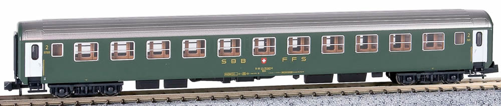 Kato HobbyTrain Lemke K23118 - Swiss RIC Express 2nd Class Passenger ...