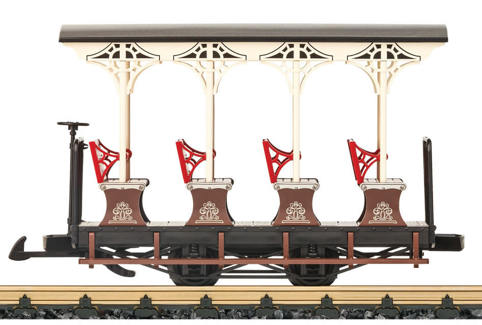 LGB 31432 - Open-Air Observation Car, 1st Class