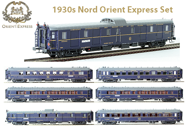 LS Models MW-1001 - Orient Express "Nord" 7 Car Set