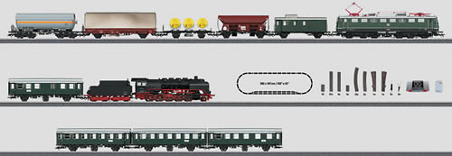 Marklin 29500 - "German Federal Railroad" Digital Mega Starter Set