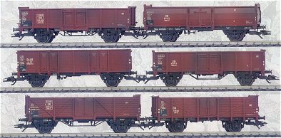 Marklin 46021 - Gondola Car Set