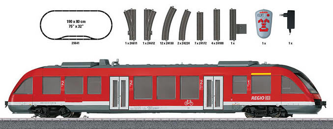 Marklin 29641 - "Modern Commuter Service" Starter Set - START UP (Sound ...