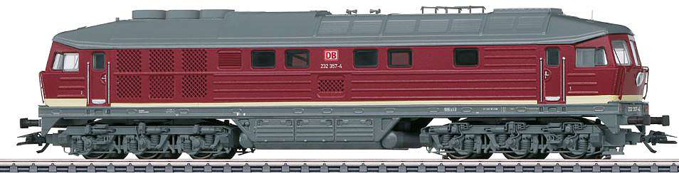 Marklin 36432 - Dgtl DB AG class 232 "Ludmilla" Heavy Diesel Locomotive ...