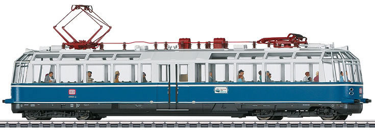 Marklin 37584 - German Observation Rail Car Class 491 of the DB (Sound ...