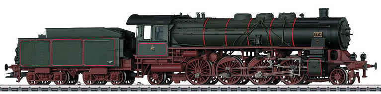 Marklin 37937 - German Steam Passenger Locomotive Class P10 with a ...
