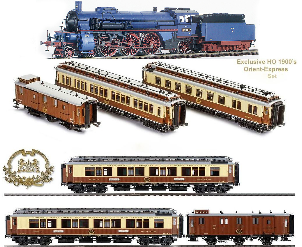 Marklin 39021-1 - Marklin 1900s Orient Express Set (Calais-Méditerranée)