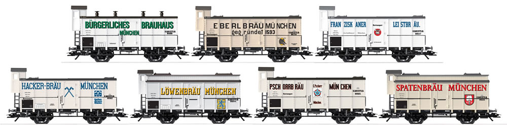 marklin 45251 - K.Bay.Sts.B. Anniversary Beer 7-Car Set (L)