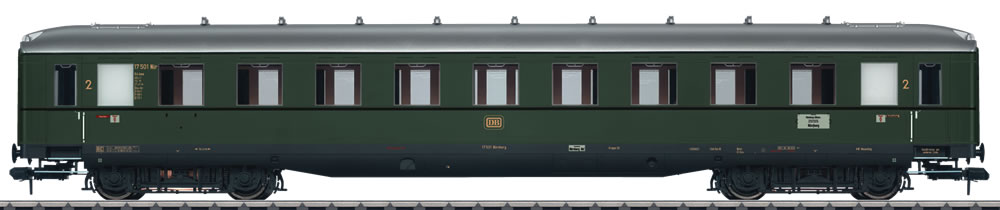 Marklin 58144 - DB Skirted Passenger Car 2nd class