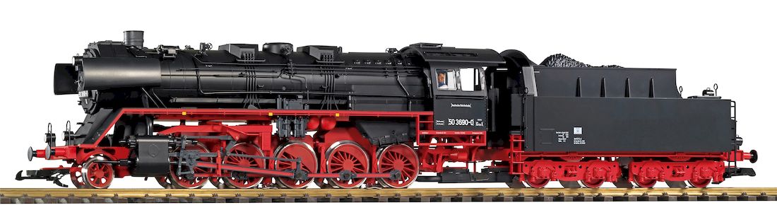 Piko 37241 - German Steam Locomotive BR 50 of the DR (Sound)
