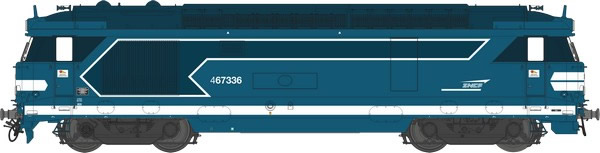 REE Modeles MB-022 - French Diesel Locomotive Class BB 67336 of the ...