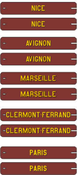 REE Modeles XB-022 - Plates SOUTHEAST 2 Bordeaux PTT VB-018/019