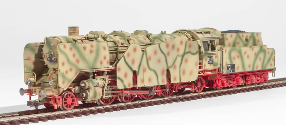 REI Models 413271SAC - German Steam Locomotive BR 41 of the DRB WWII ...